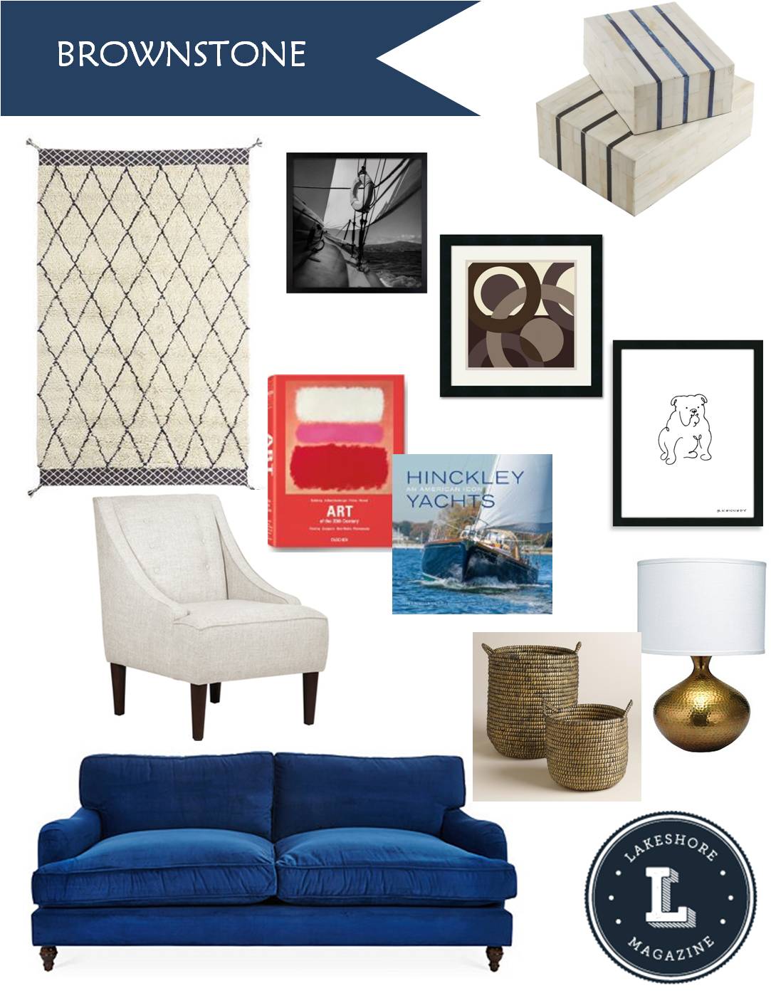 Inspired Design - Sophisticated Brownstone • Lakeshore Magazine